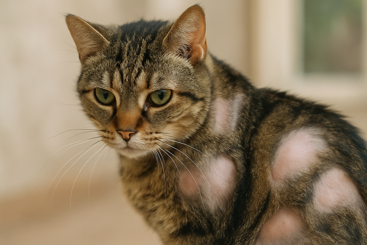 Kat met kale plekken: oorzaken, symptomen en oplossingen voor jouw kat ...